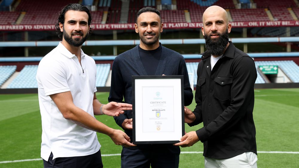 Aston Villa sign Muslim Athlete Charter | AVFC