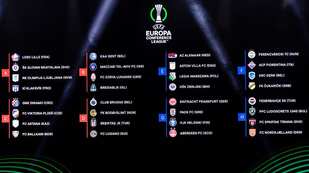 Unai Emery on Europa Conference League draw | AVFC