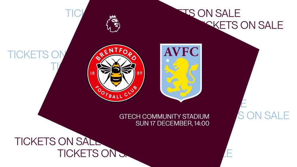 Brentford ticket details | AVFC