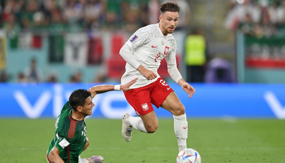 Matty Cash in action as Poland draw | AVFC