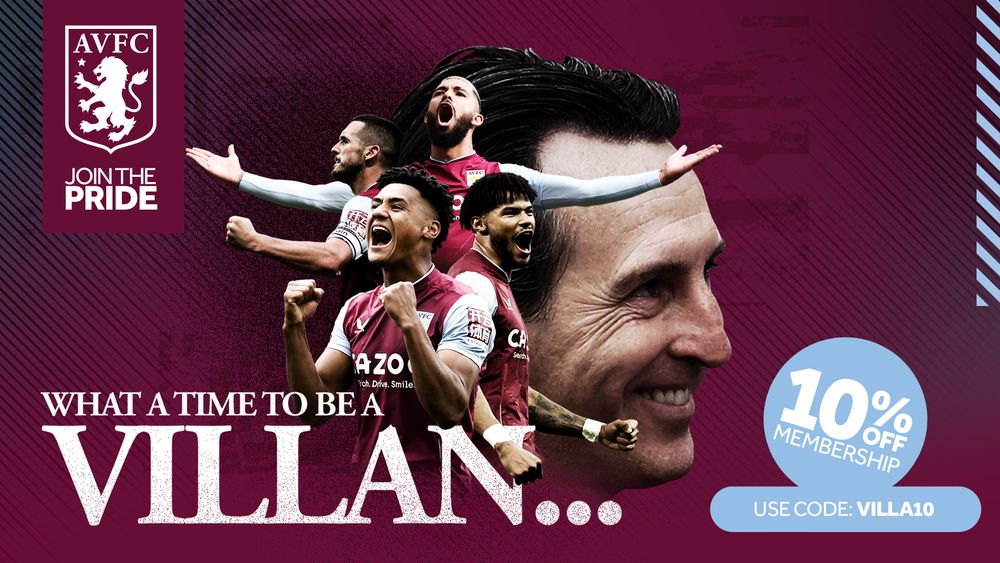 Secure priority ticket access with 10% off memberships! | AVFC