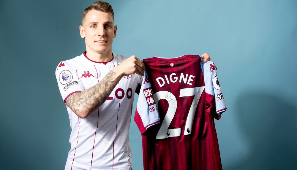Personalise your shirt with 'Digne 27’ | AVFC