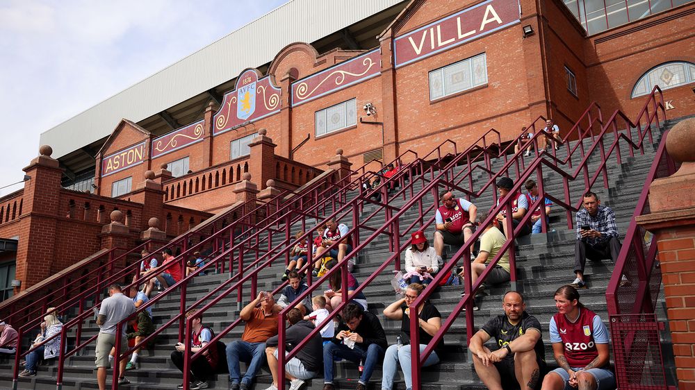 Holte End concourse update: Tap + Go | AVFC