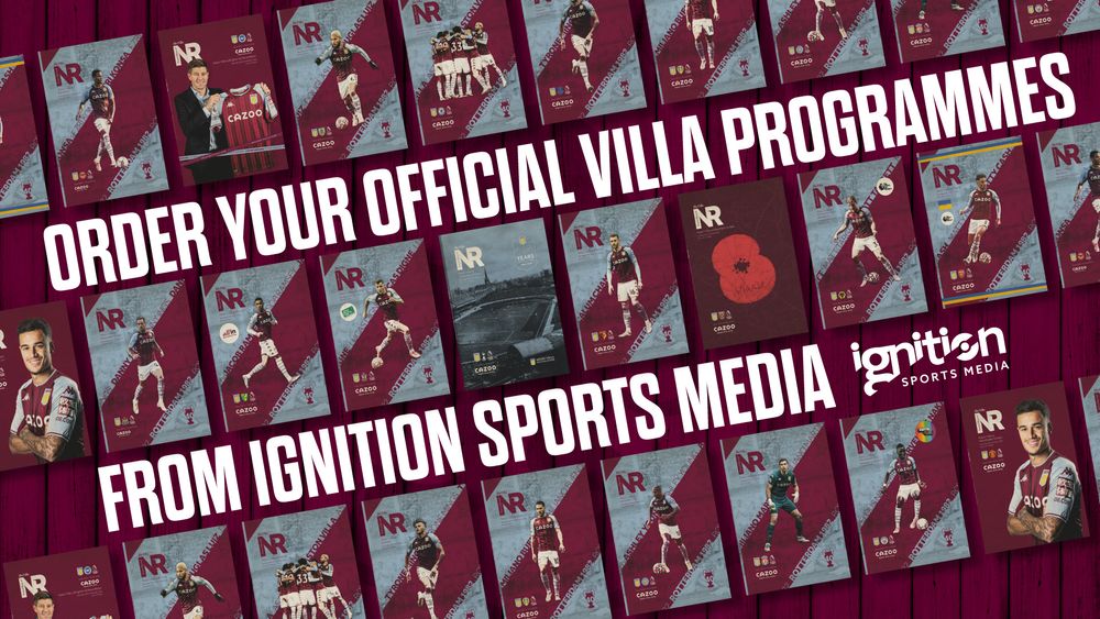 Matchday programme subscriptions now available for 2022/23 season | AVFC