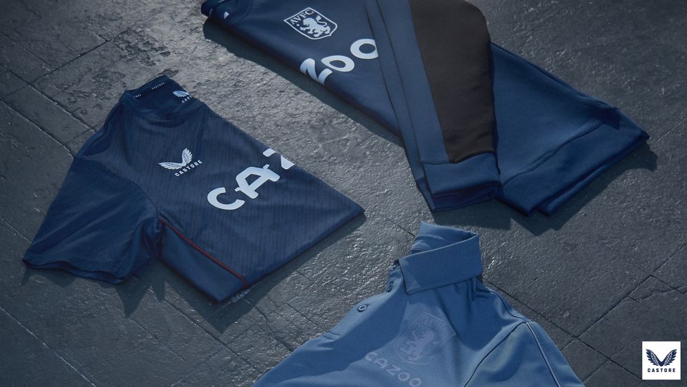 New AVFC x Castore training & travel wear | AVFC