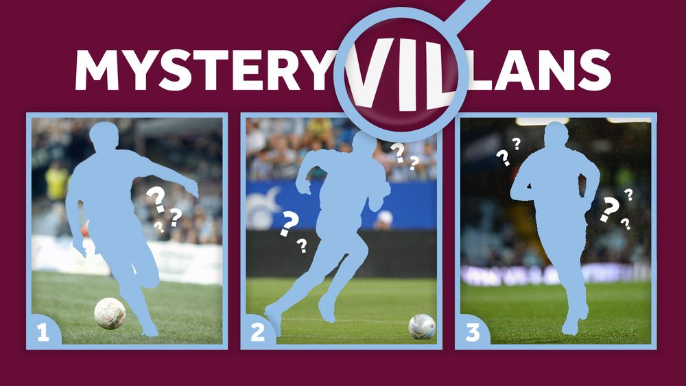 Mystery Villans: Can you identify these three former Aston Villa ...