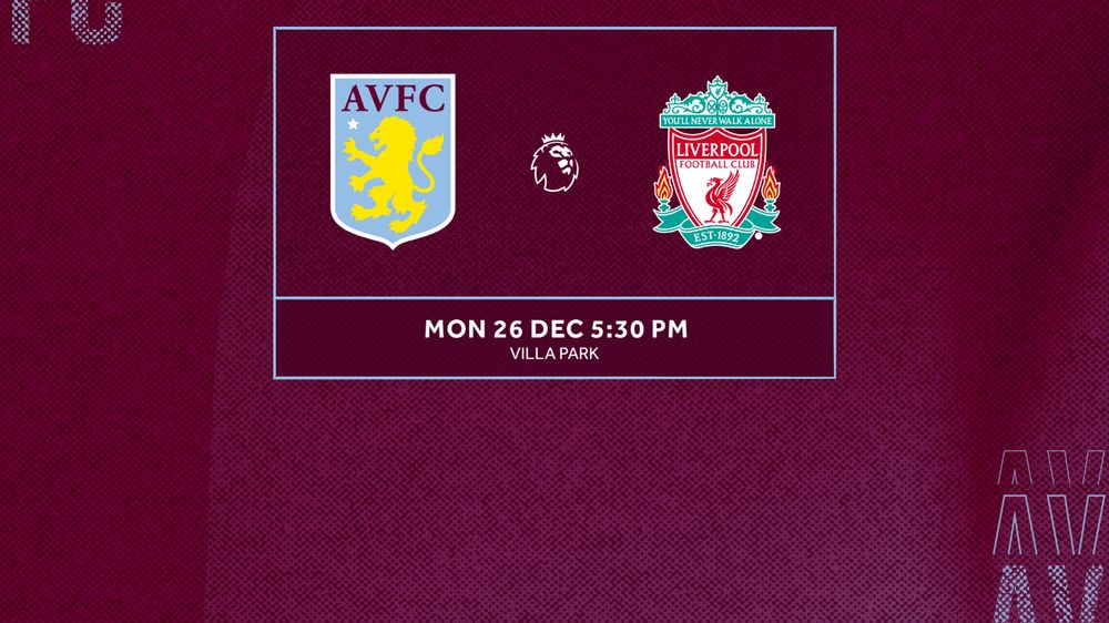 Liverpool ticket details | AVFC