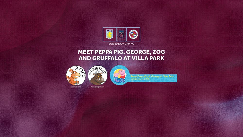 Mascot Characters at Villa Park! | AVFC
